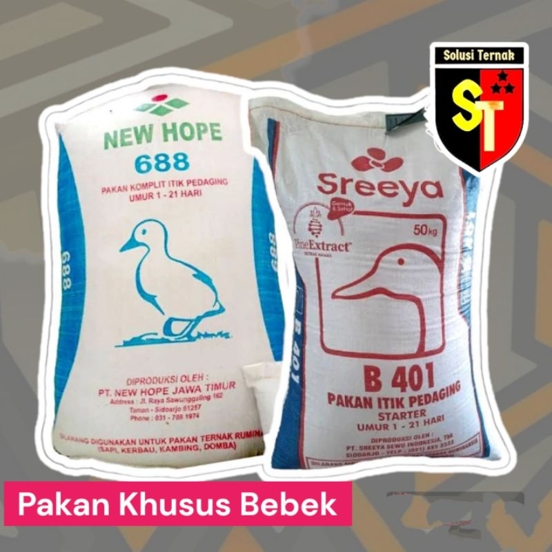 Jual Pakan Pur Bebek B401 dan 688 1Kg | Shopee Indonesia