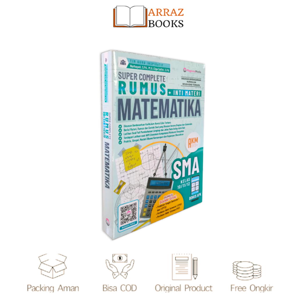 Jual BUKU RUMUS SMA - SUPER COMPLETE RUMUS MATEMATIKA SMA KELAS 10,11 ...
