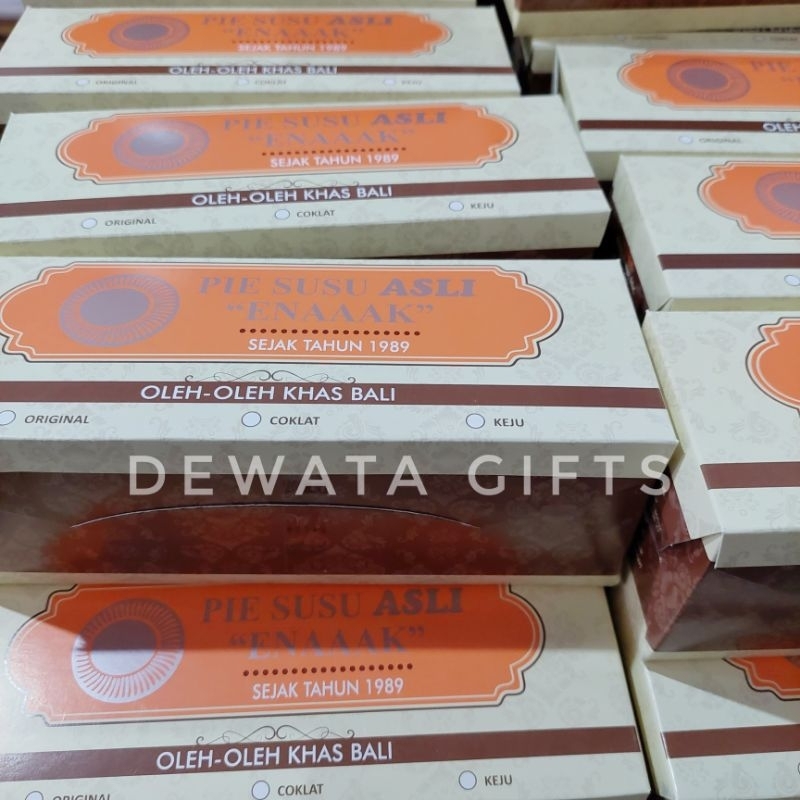 Jual Pie Susu Enaaak Original - 10pcs/box (DIJAMIN FRESH PRODUKSI ...