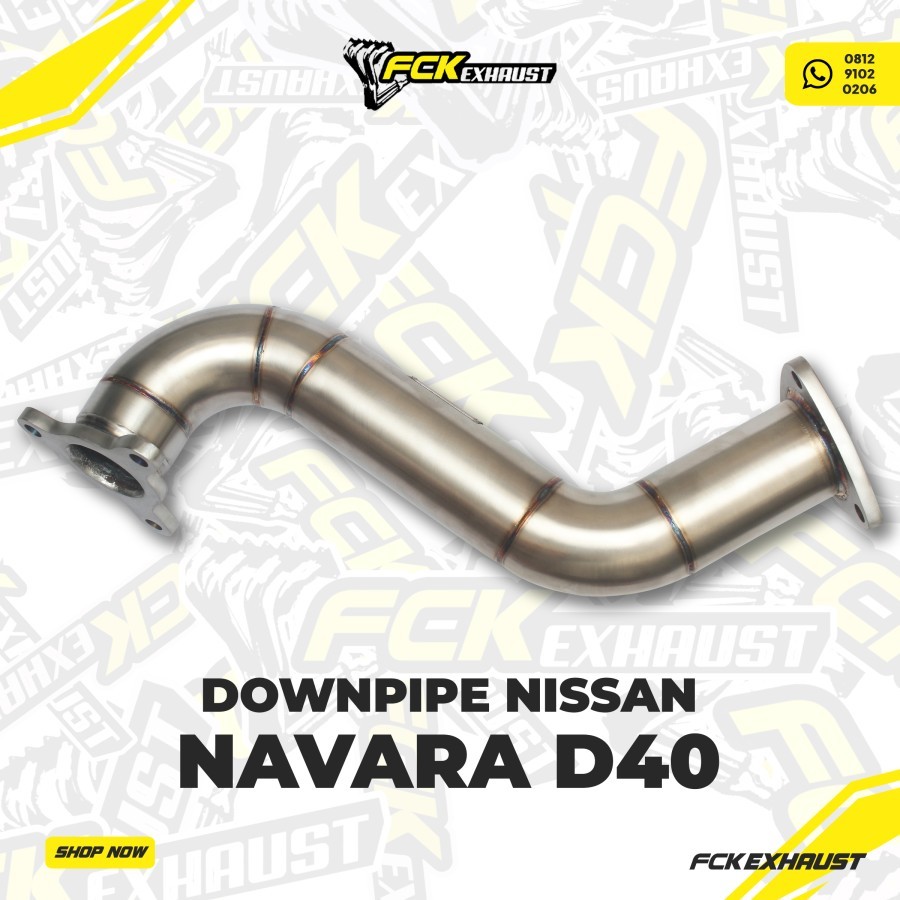 Jual Downpipe Nissan Navara D40 FCK Exhaust | Knalpot Mobil Racing ...