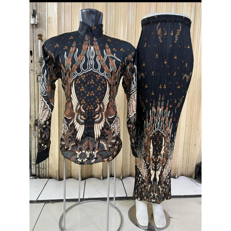 Jual BATIK COUPLE / Batik set / Rok Set / Kemeja Batik Couple / Batik ...