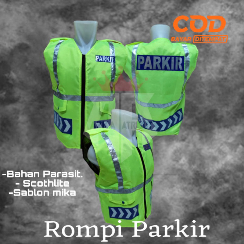 Jual Rompi Parkir Rompi Lapangan Bahan Parasit | Shopee Indonesia