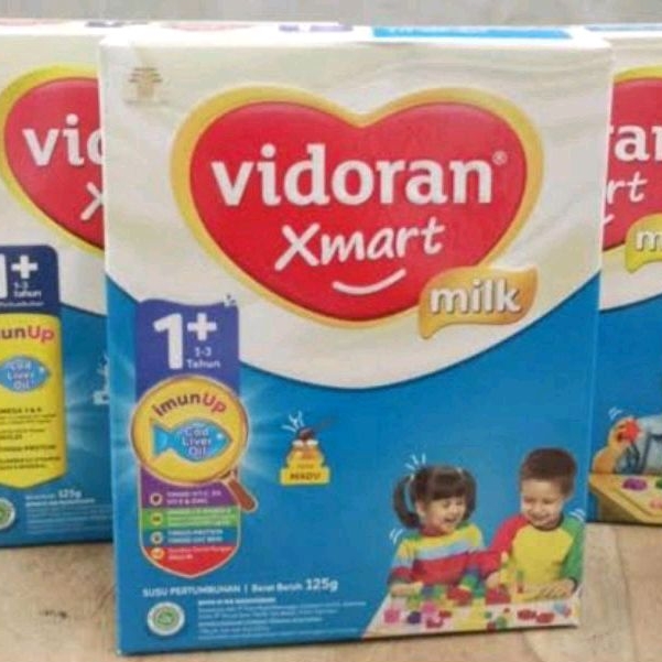 Jual Vidoran Xmart Madu Milk 1 Plus 1-3 Tahun 125 gram | Shopee Indonesia