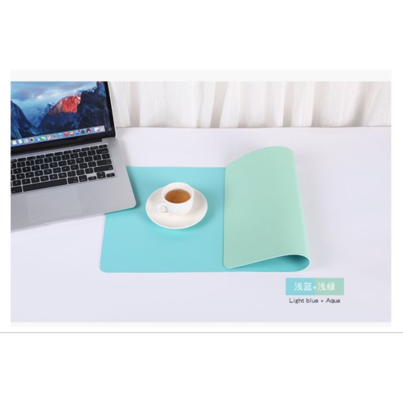Jual Mouse Pad Meja Komputer Laptop Tahan Air dan Tahan Minyak 2 Warna ...