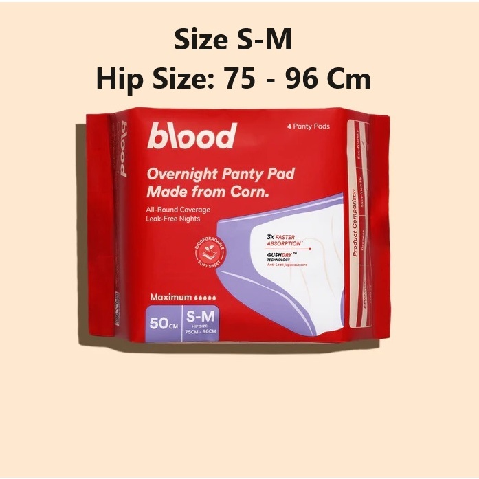 Jual Blood Corn Panty Pads Celana Dalam Pembalut Bloods Penty Pad ...