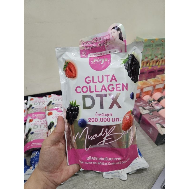 Jual JOJI GLUTA COLLAGEN DTX JOJI 200.000mg ORIGINAL THAILAND | Shopee ...