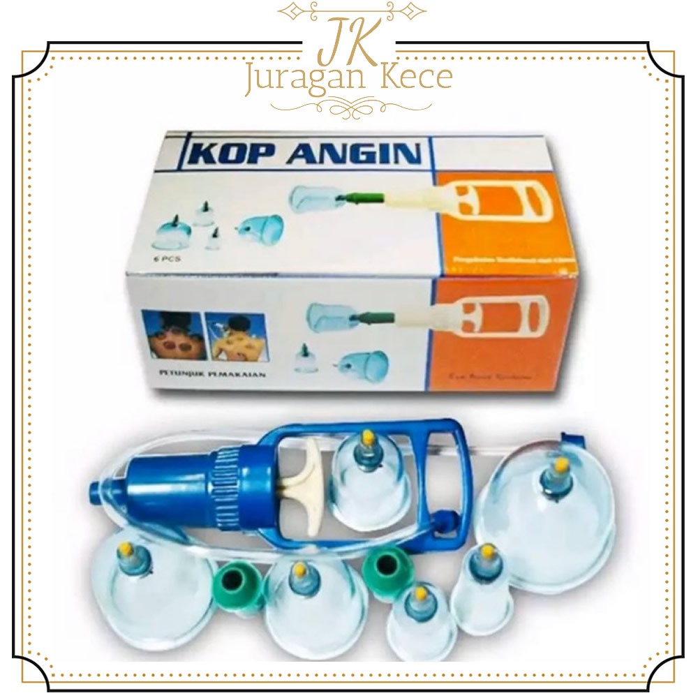 Jual Kop Angin Set Isi 6 Cup Alat Bekam Punggung Terapi Tradisional Masuk Angin | Shopee Indonesia