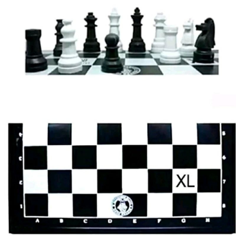 Jual Papan Catur Plastik Ukuran Besar XL JUMBO - Chess Board Games ...