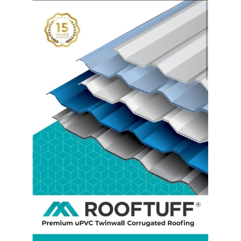 Jual Atap Upvc ROOFTUFF Twinwall Double Layer | Shopee Indonesia