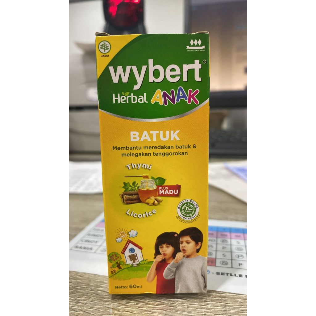 Jual WYBERT HERBAL ANAK BATUK 60 ML | Shopee Indonesia