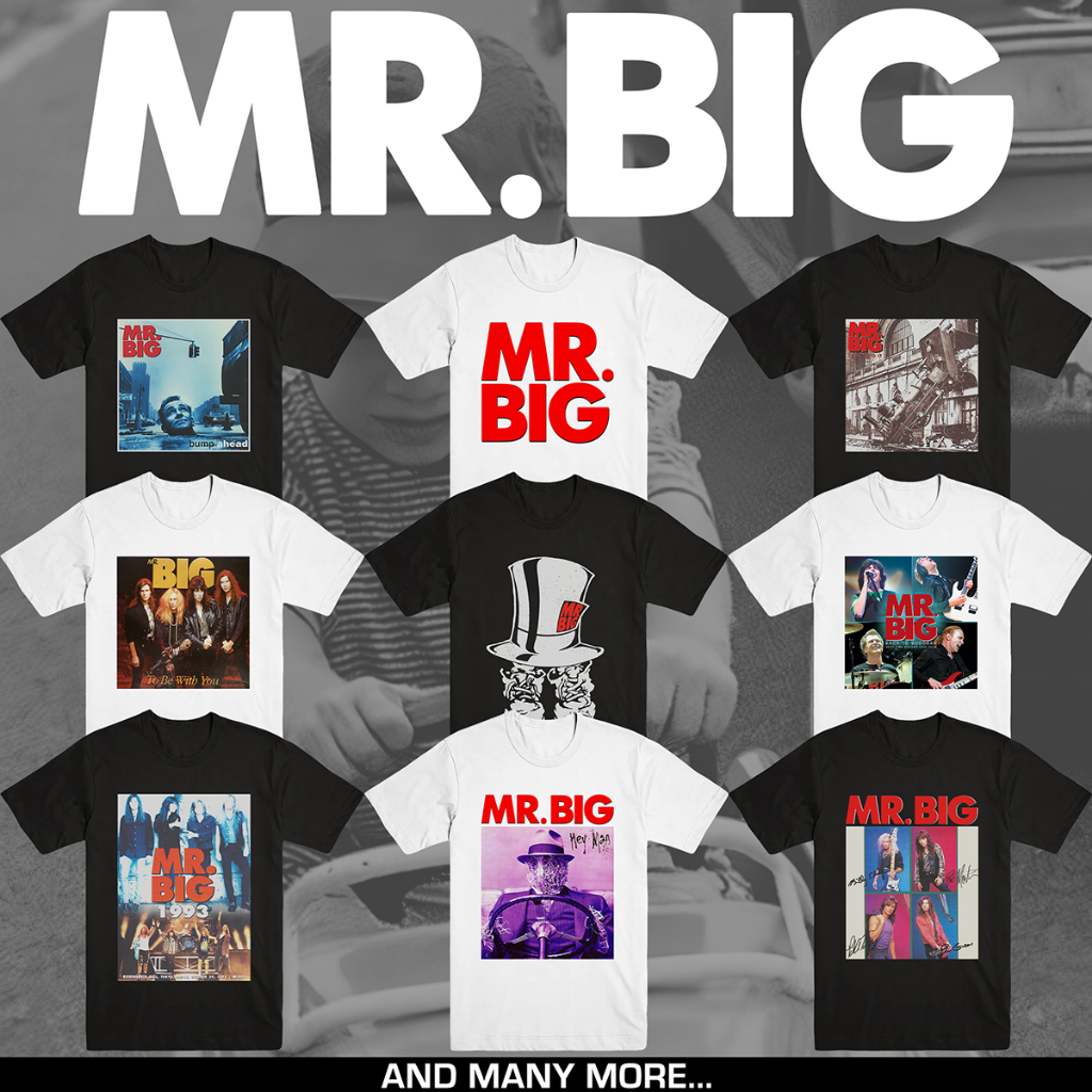 Jual MR BIG | T-SHIRT BAND | HARD ROCK | MERCHANDISE | Shopee Indonesia