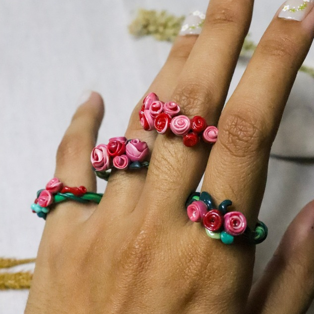 Jual Garden Set Ring ver.1 I Cincin Bunga I Cincin cantik I cincin ...