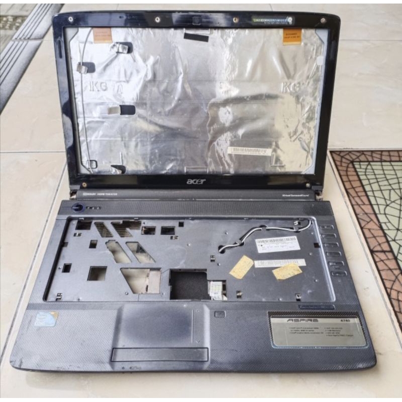 Jual Kesing casing cassing case Laptop acer aspire 4740 4740G | Shopee ...