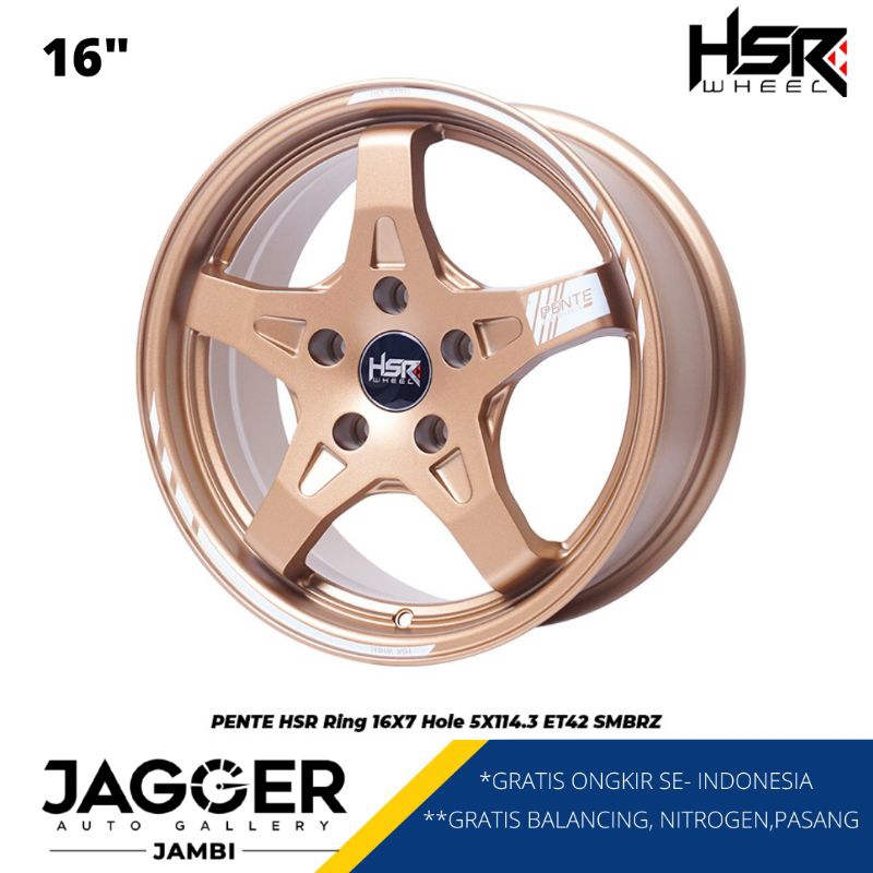 Jual Velg rush terios innova R16 HSR PENTE H5x114.3 | Shopee Indonesia