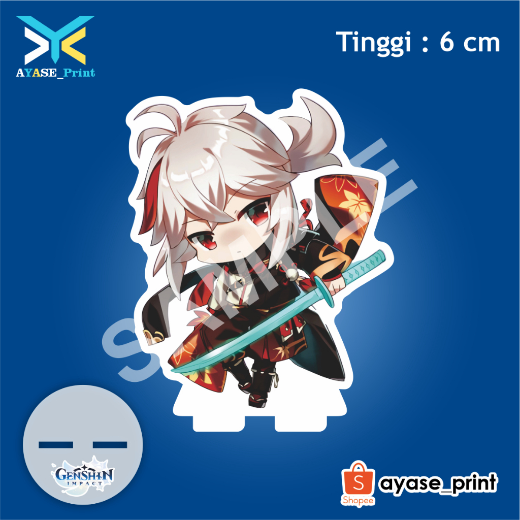 Jual Standee Akrilik Mini GENSHIN IMPACT CHIBI INAZUMA KARAKTER ...