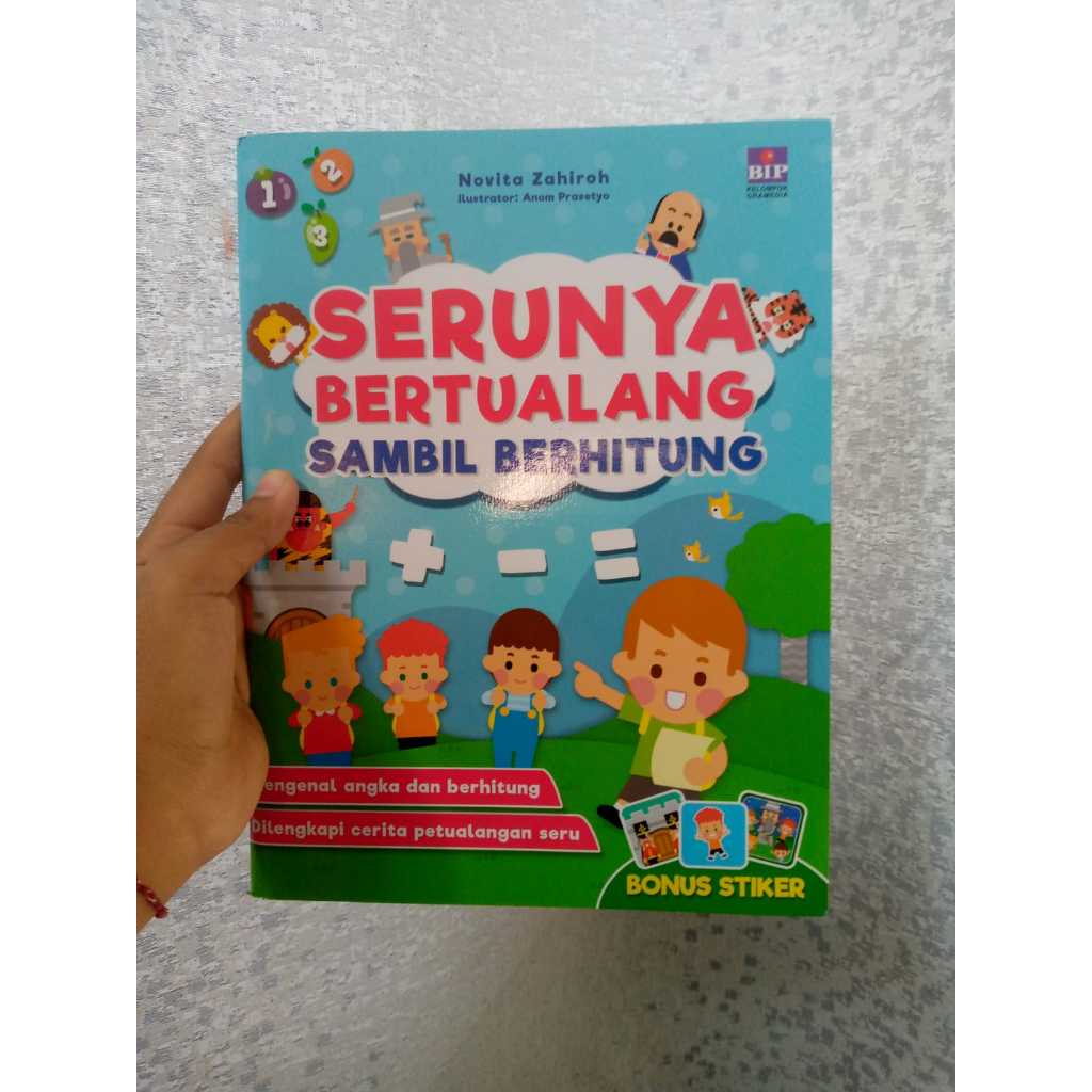 Jual Serunya Bertualang Sambil Berhitung | Shopee Indonesia