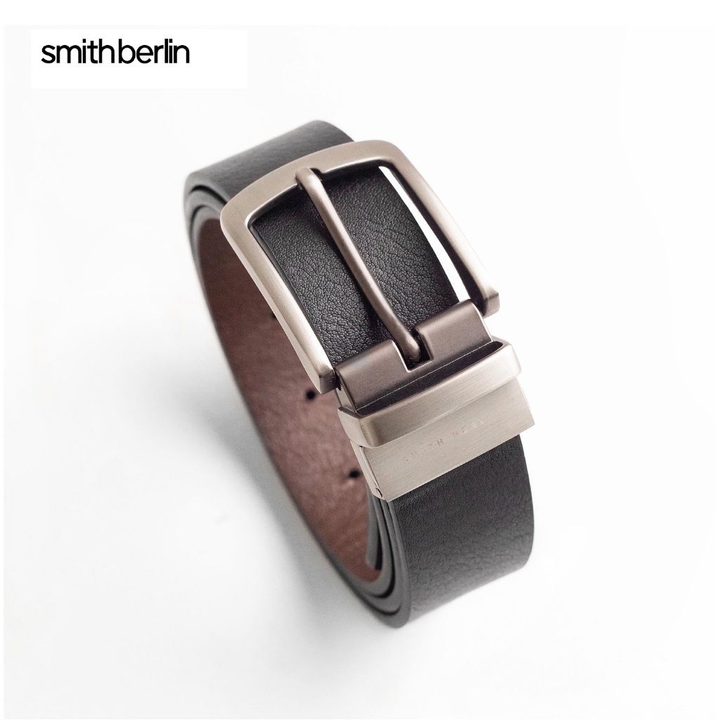 Jual Smith Berlin Ikat Pinggang Pria Reversible Bobby Belt Dua Sisi ...