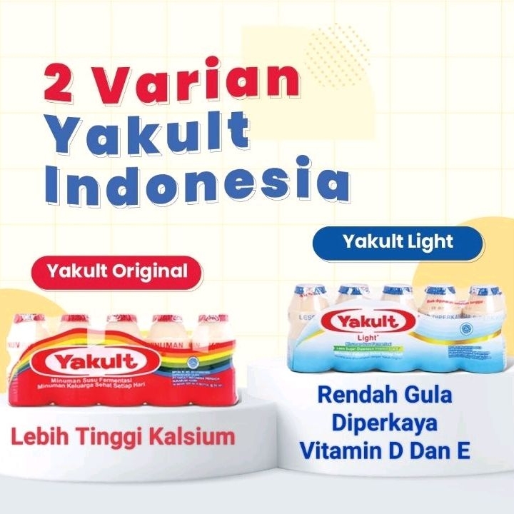 Jual Yakult Per Pack isi 5 Botol Probiotik Kesehatan Usus | Shopee ...