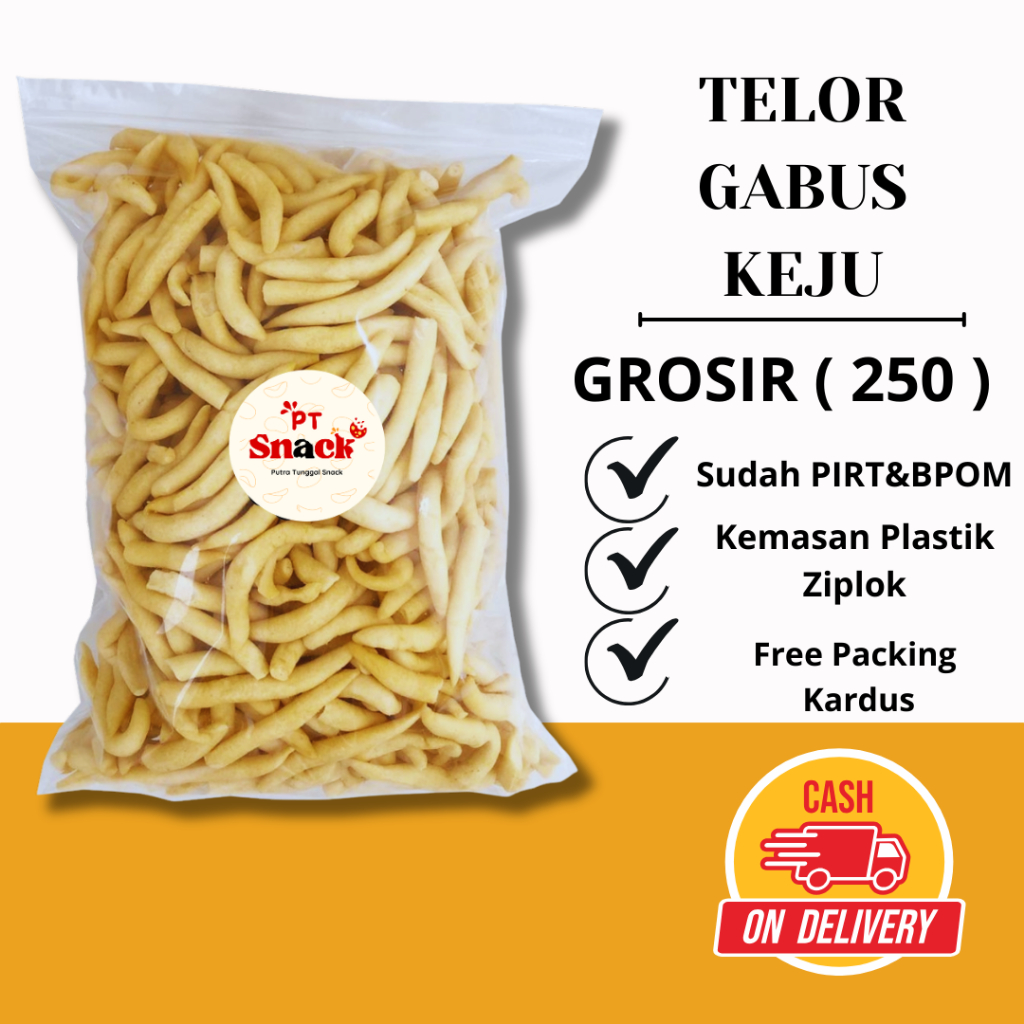 Jual TELUR GABUS SNACK TELOR GABUS KEJU CENDOL KEJU 250 GRAM | Shopee ...