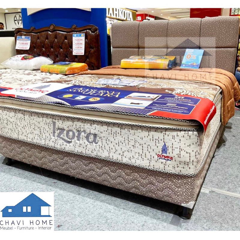 Jual set springbed boxy multibed izora pocket spring bed olympic ukuran ...