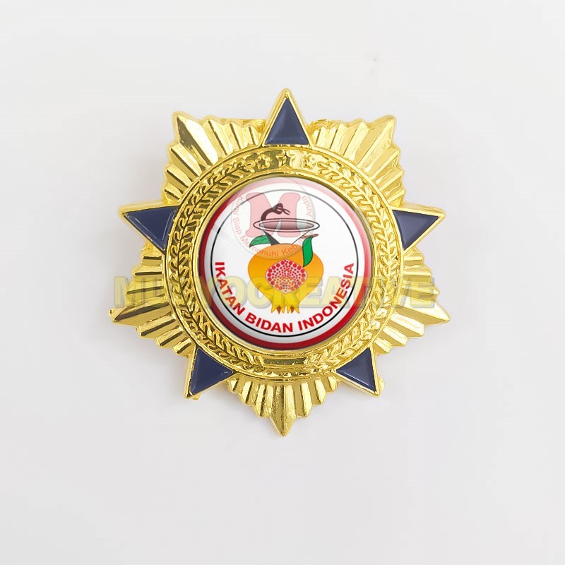 Jual Pin IBI Pin Bros Bendera Ikatan Bidan Indonesia Model Premium ...