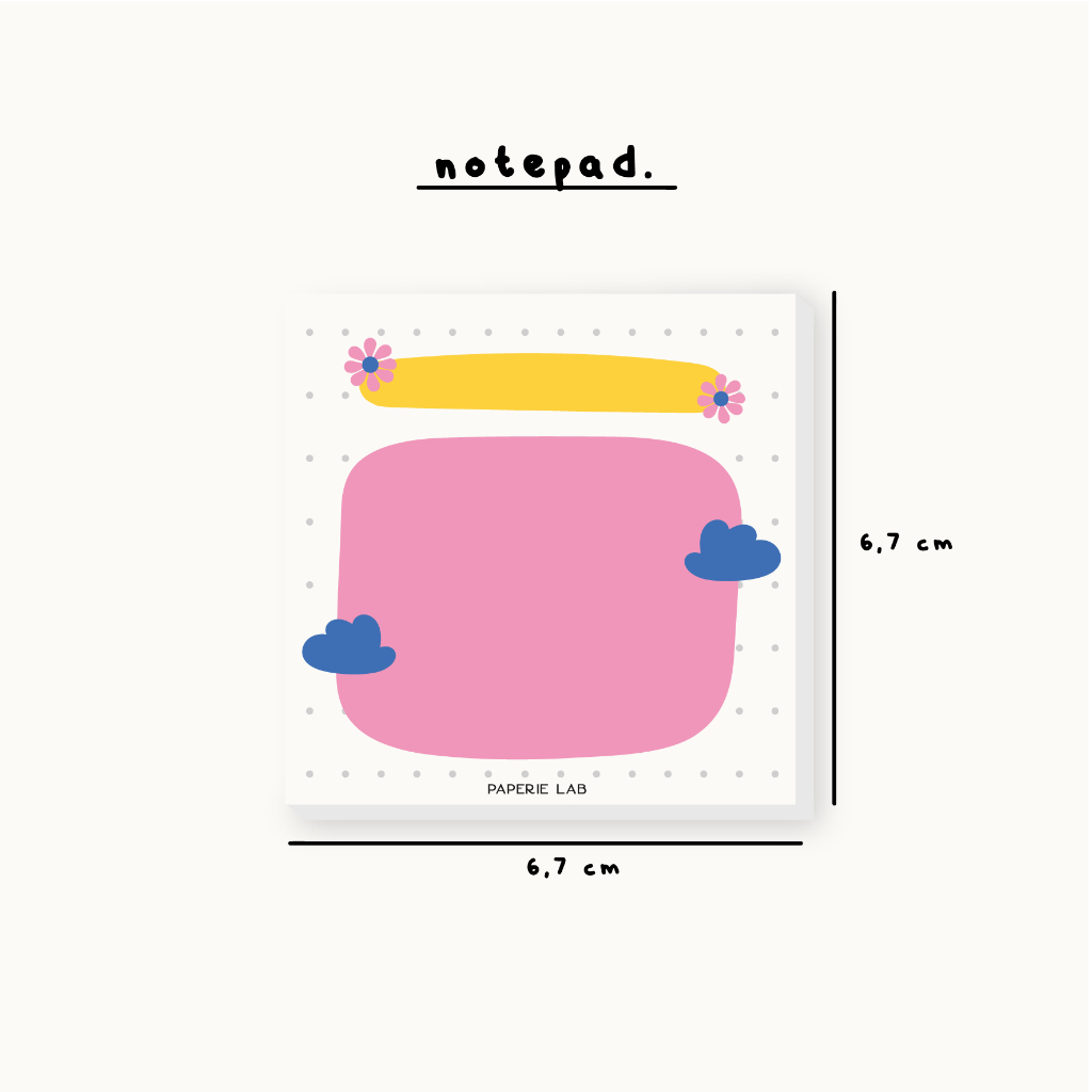 Jual Paperie Lab - Cute Notepad Kertas Memo Estetik | Shopee Indonesia