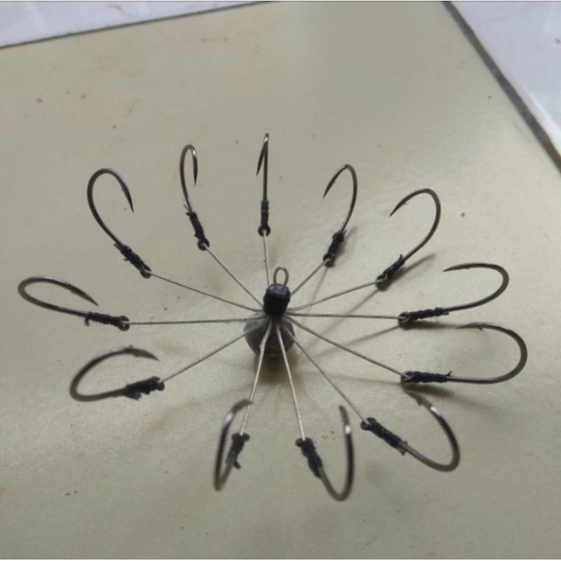 Jual Kail pancing Garong 12 mata kail | Shopee Indonesia