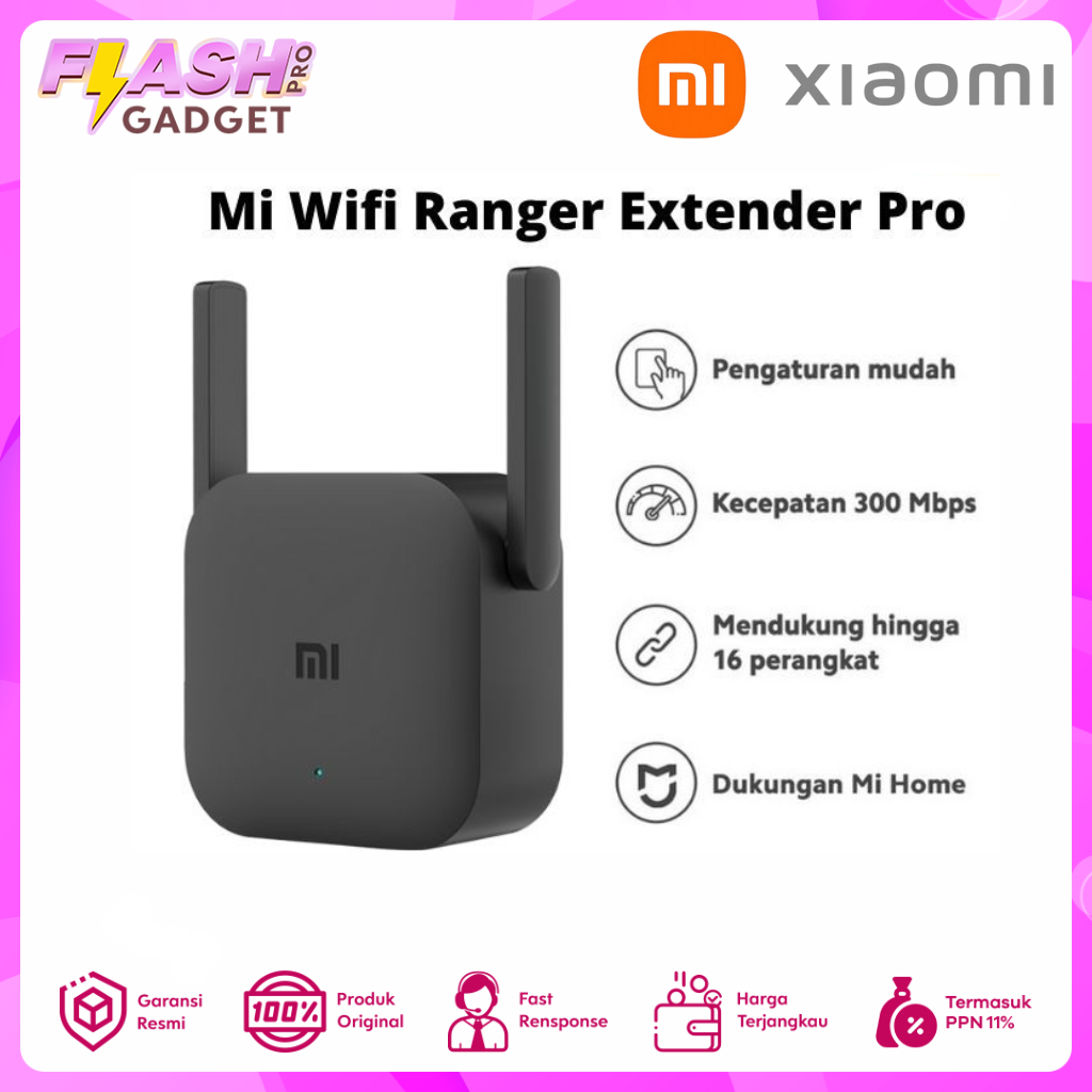 Jual Xiaomi Mi Wifi Ranger Extender Pro Repeater - Garansi 1 Tahun ...