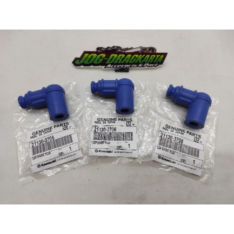 Jual COP BUSI KEPALA BUSI CANGKLONG BUSI RACING BIRU NINJA R SS RR NEW ...