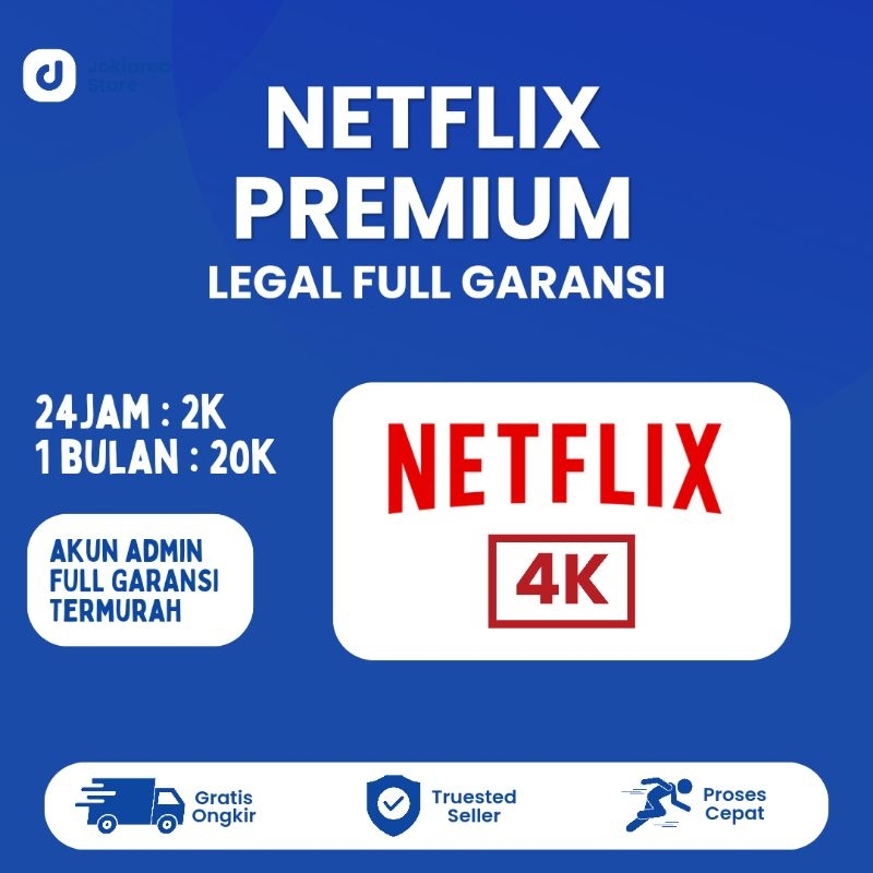 Jual NETFLIXXX PREMIUM UHD FULL GARANSI | HARIAN | BULANAN | Shopee Indonesia
