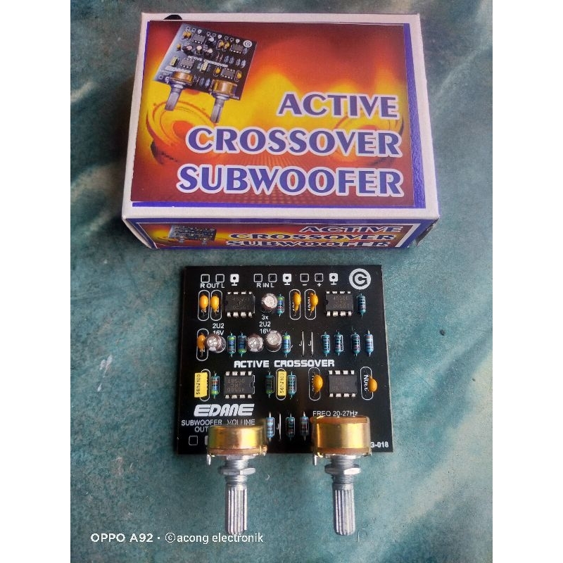 Jual active crossover 2 way +subwoofer | Shopee Indonesia