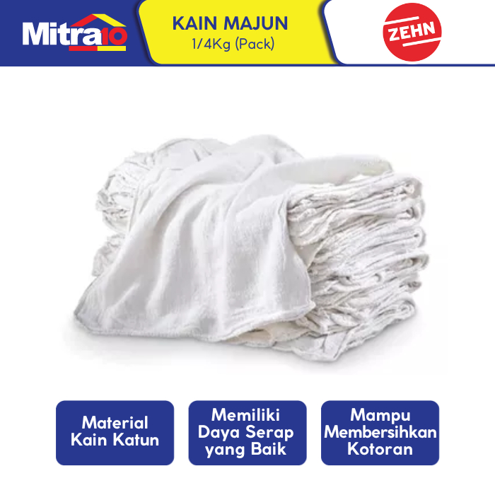 Jual Tidy Kain Majun Pembersih 1/4 Kg ( Pack ) | Shopee Indonesia