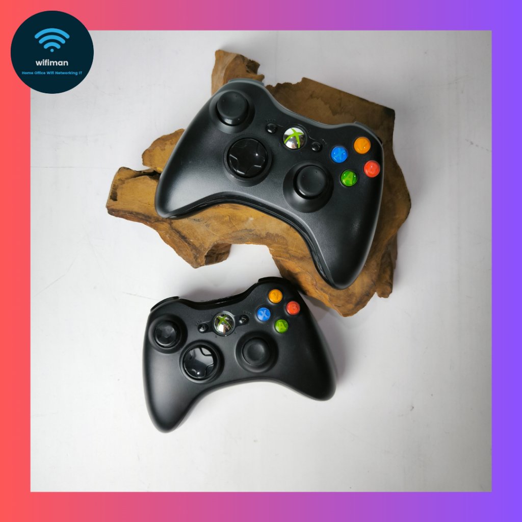 Jual Xbox 360 Wireless Controller PC with Receiver for Windows Original | Shopee Indonesia