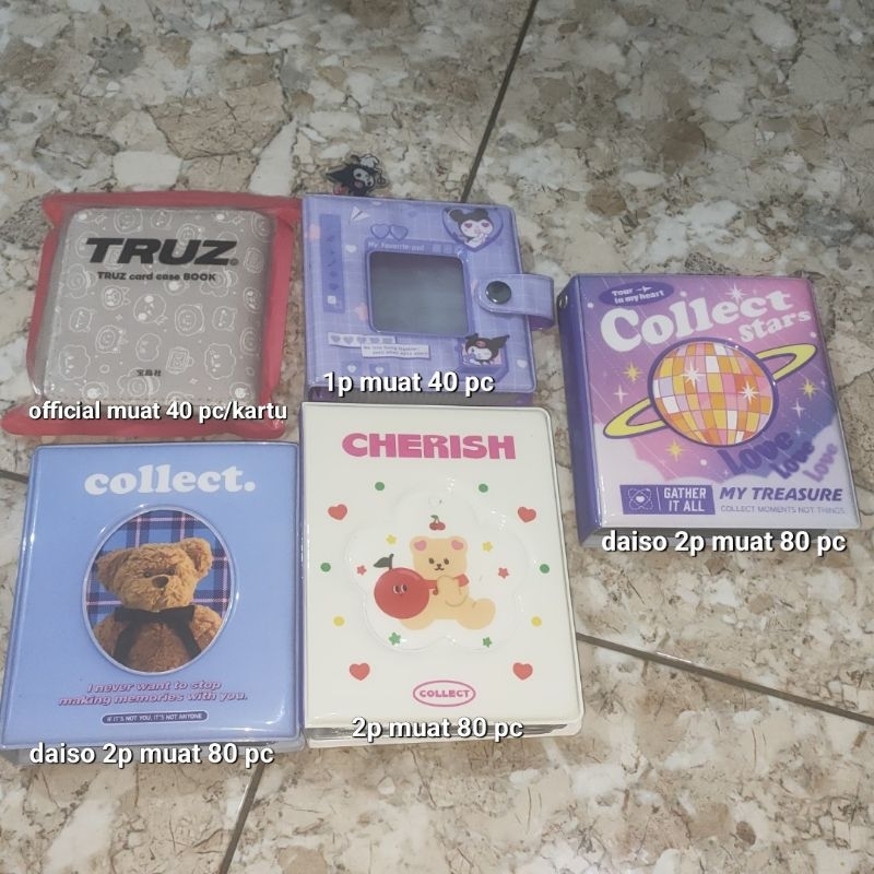 Jual [WAJIB UBAH JNT] kolbuk collect book preloved daiso 2p binder 1p kuromi pc cherish truz ...
