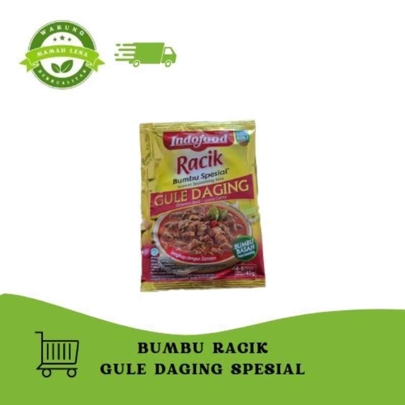 Jual Bumbu Racik Spesial Indofood/ Gule daging, Rendang, Gulai, Rawon ...