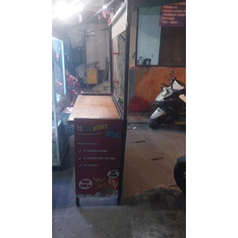 Jual BOOTH PORTABLE/GEROBAK LIPAT/MEJA LIPAT DAGANG JUMBO | Shopee ...