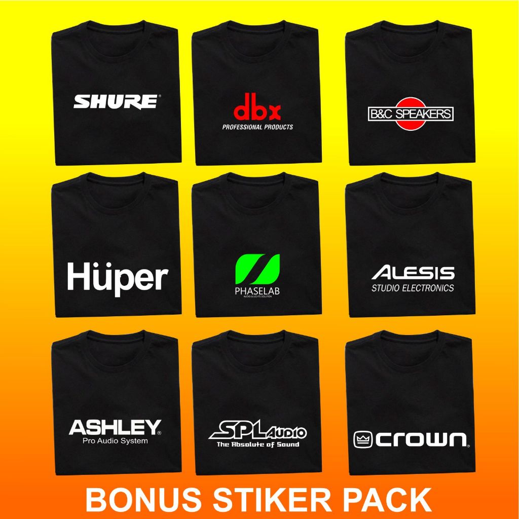Jual KAOS SOUND MEREK SOUND ASHLEY WISDOM MECKIE DBX AUDIO JBL BNC ...