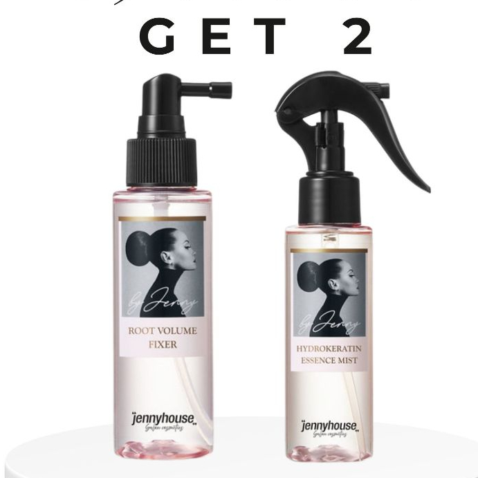 Jual Paket 2 Hair Styling Jennyhouse Essence Mist dan Root Volume Fixer Hairmist Hairspray ...