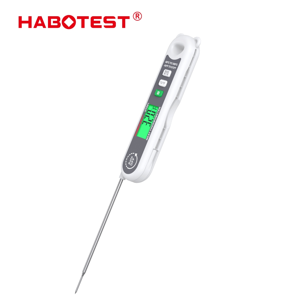 Jual HABOTEST HT691 Termometer Daging Digital, Termometer Memasak Baca ...