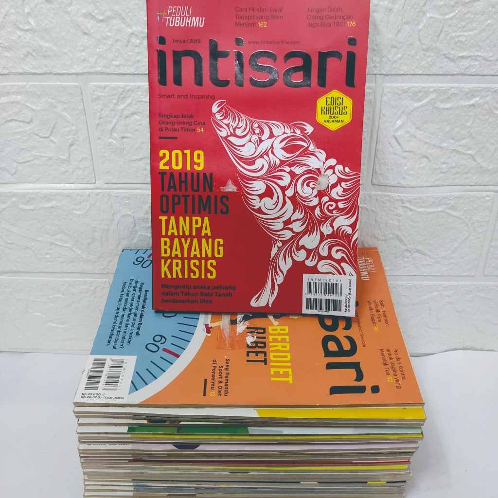 Jual Majalah Intisari / Majalah Kesehatan / Majalah Bekas / Majalah Cabutan Berbagai Edisi ...