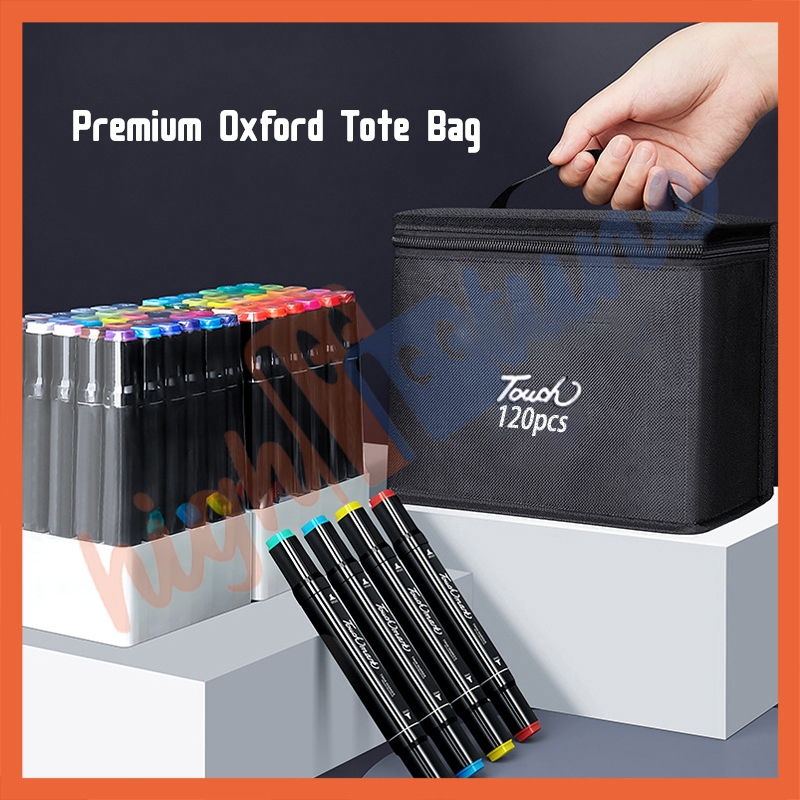 Jual Hightune Spidol Marker Spidol Sketsa Spidol Umum 24/60/80/100/120 ...