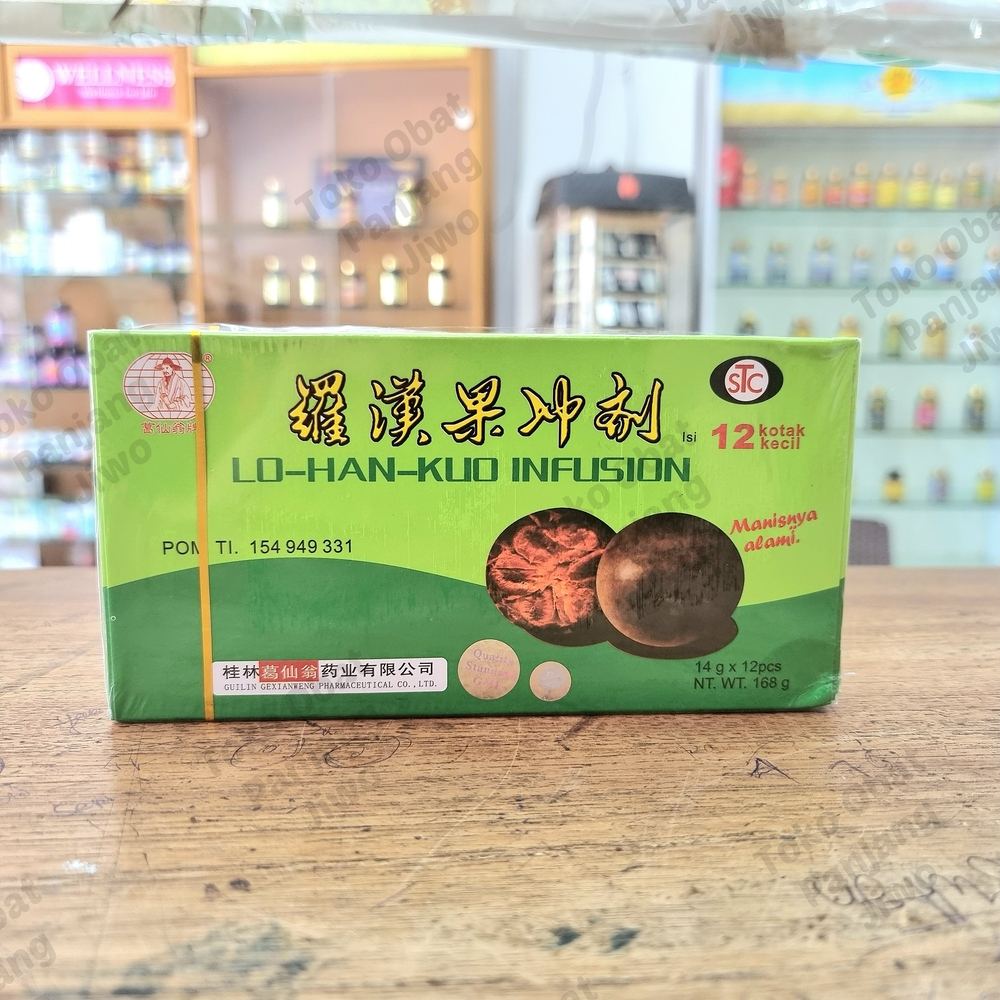 Jual Lo Han Kuo Infusion STC 12 - Meredakan Sakit Tengorokan, Panas ...