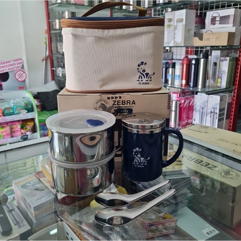 Jual 184156 Food Storage Set, Jolly Royal Blue, SUS 304, Zebra ...