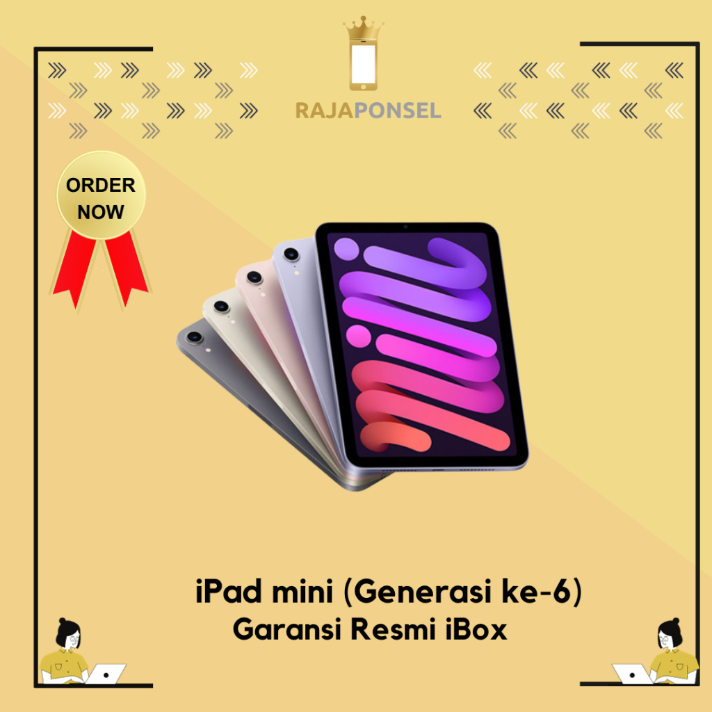 Jual iPad mini (Generasi ke-6) Garansi Resmi Indonesia | Shopee Indonesia