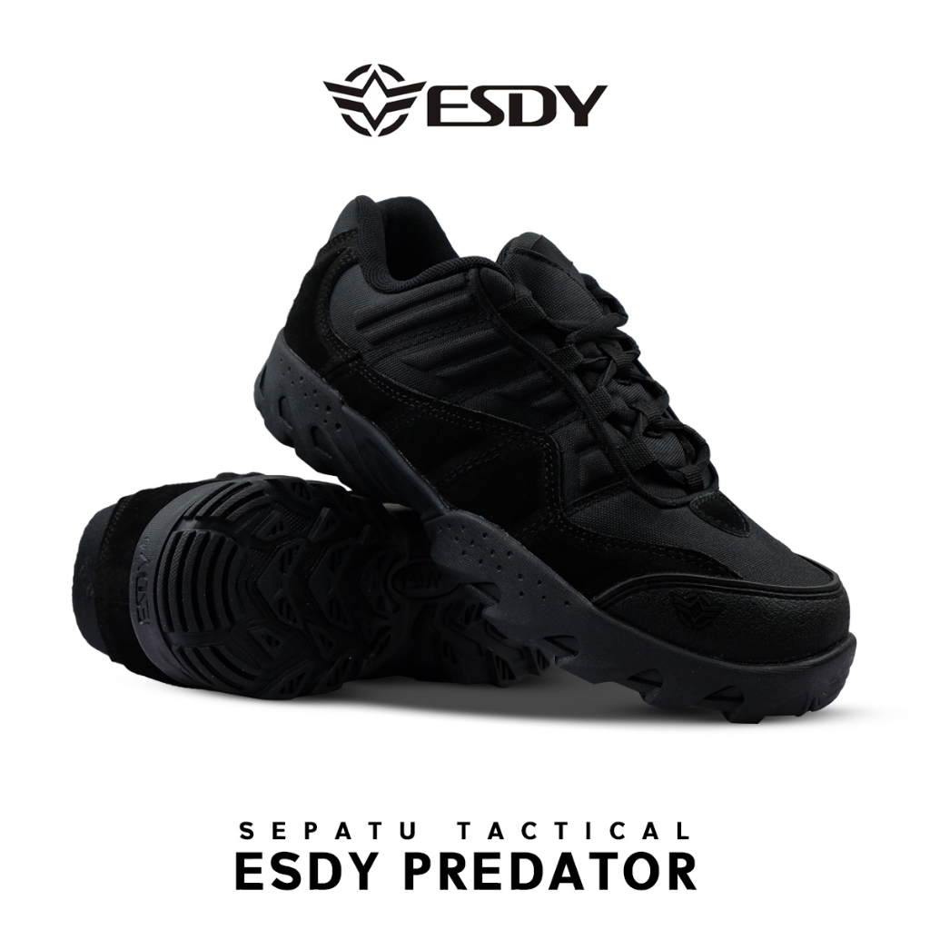 Jual Sepatu Tactical ESDY Predator 4 inch Warna Hijau Hitam Gurun | Shopee Indonesia