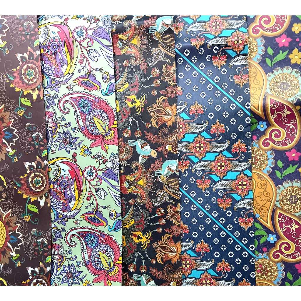 Jual KERTAS KADO MOTIF BATIK / KERTAS KADO MOTIF FANCY | Shopee Indonesia