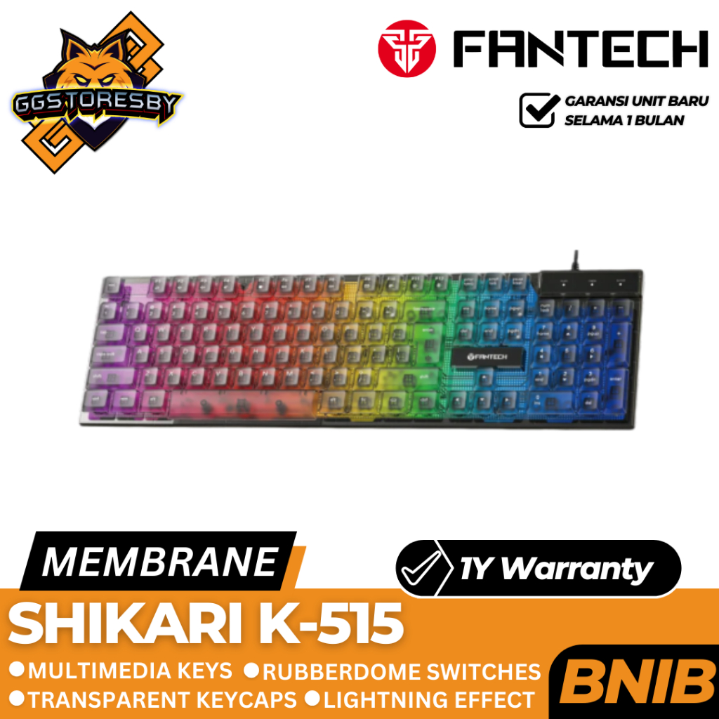 Jual FANTECH SHIKARI K515 RGB Gaming Keyboard | Shopee Indonesia
