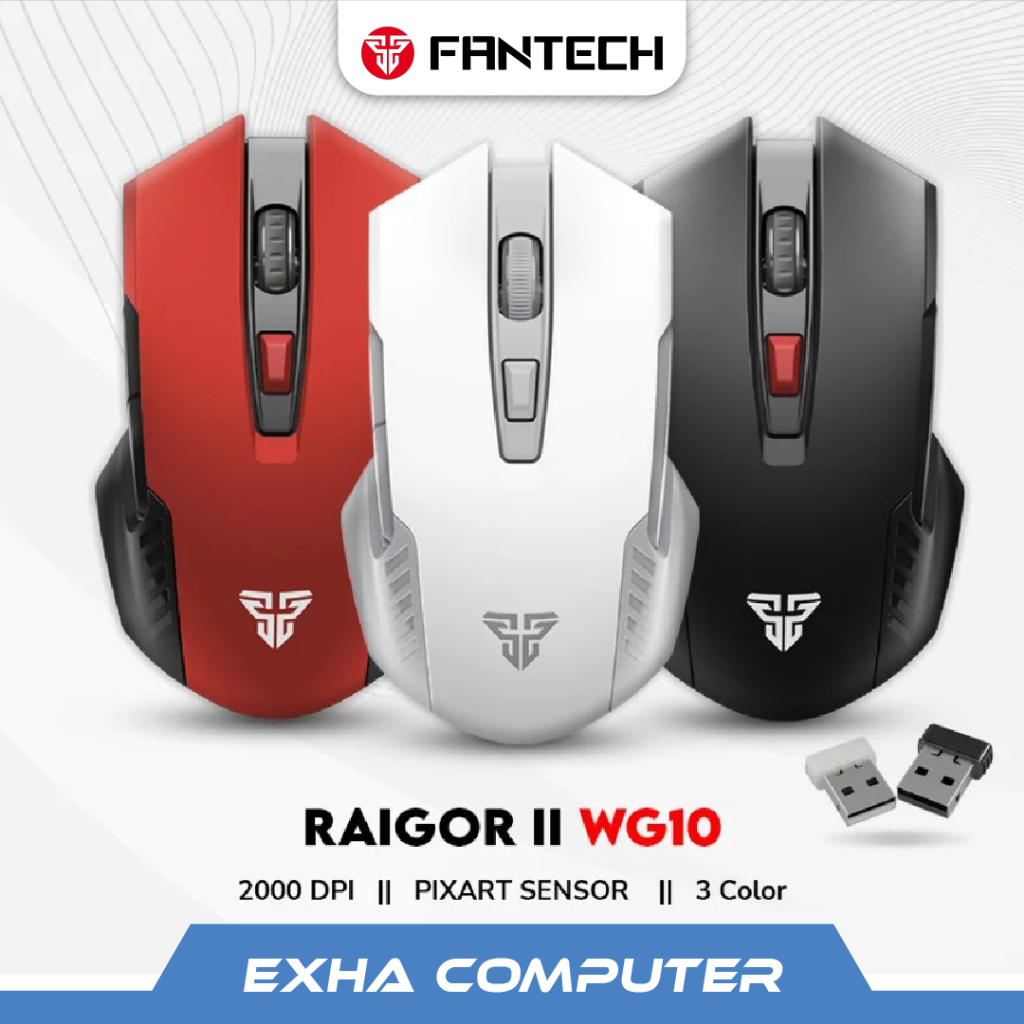 Jual Fantech RAIGOR II WG10 Mouse Wireless Gaming | Shopee Indonesia
