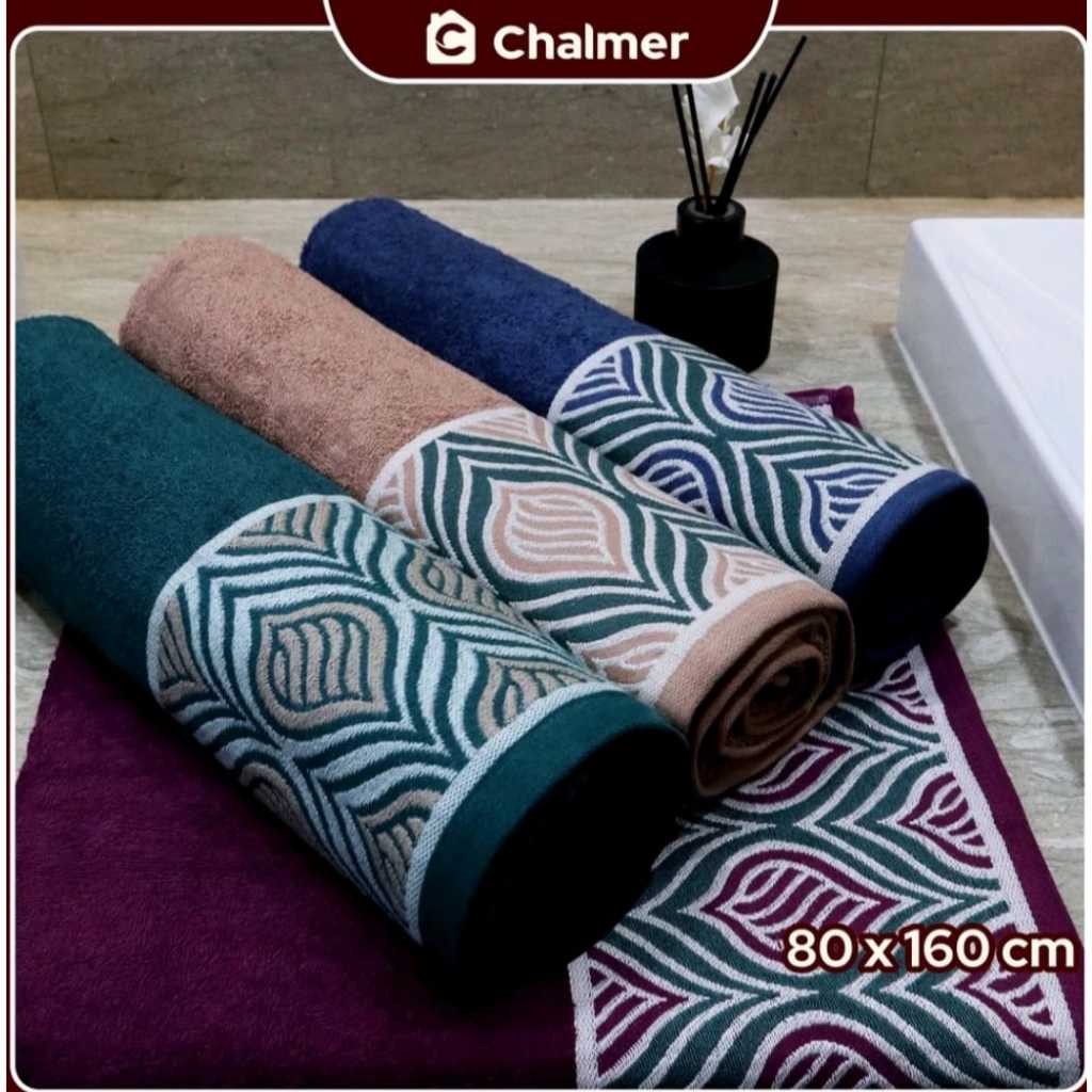 Jual Handuk Besar Jumbo Chalmer 80 x 160 cm Handuk Mandi Dewasa Motif ...