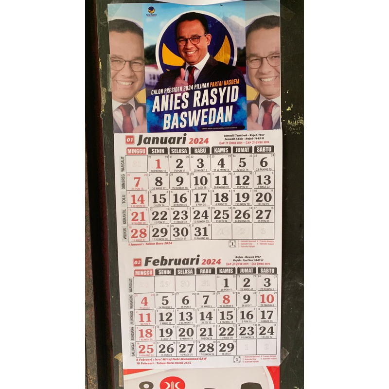 Jual kalender wuku cocok untuk partai | Shopee Indonesia